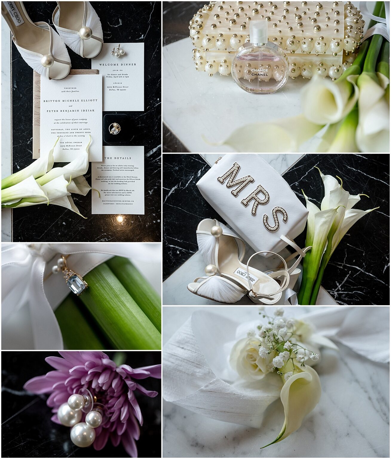 A White Wedding Day | Peter + Britton at the Hotel Swexan | Dallas ...